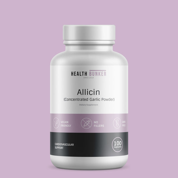 Allicin (100 Capsules) – Health Bunker Supplements